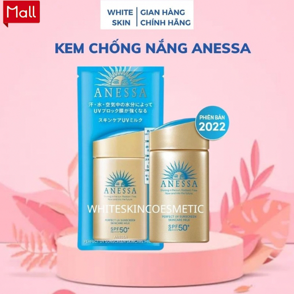 Kem chống nắng Anessa Perfect UV Sunscreen Skincare Milk SPF 50+ PA++++ 60ml - Crep Beauty ...
