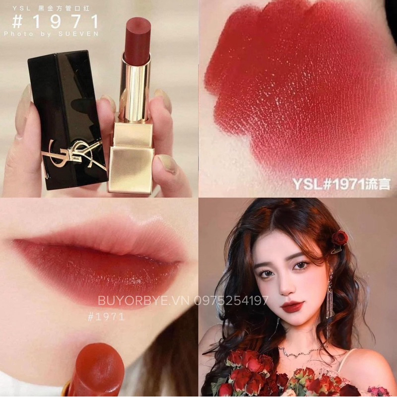 Son Mini YSL 1971 ( Đỏ Vang ) | Shopee Việt Nam