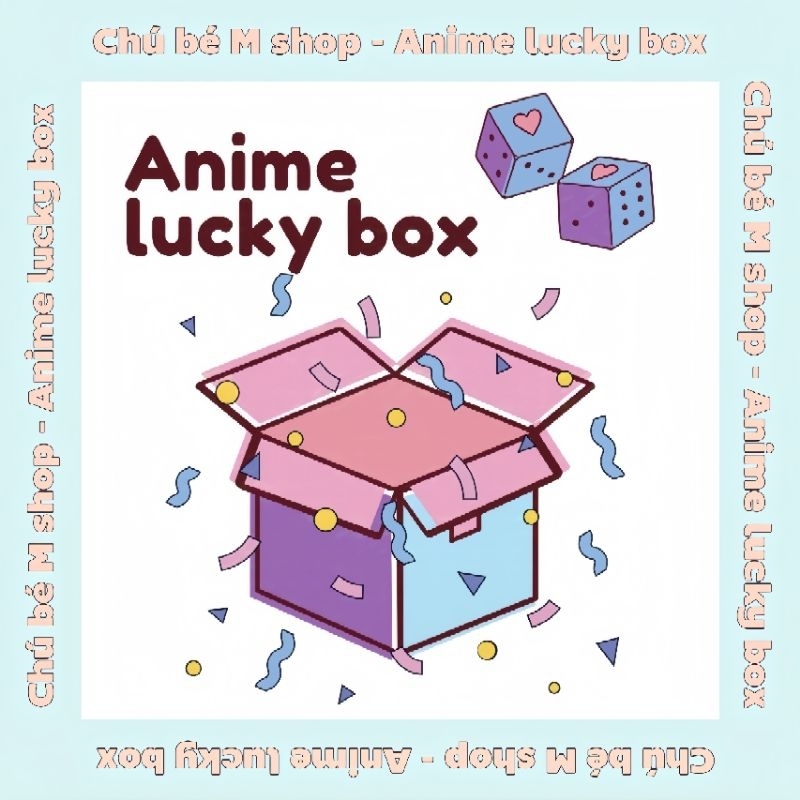 Box Gacha/ Lucky Box/ Figure Anime/ Đồ Anime Các Loại/ manga, light ...
