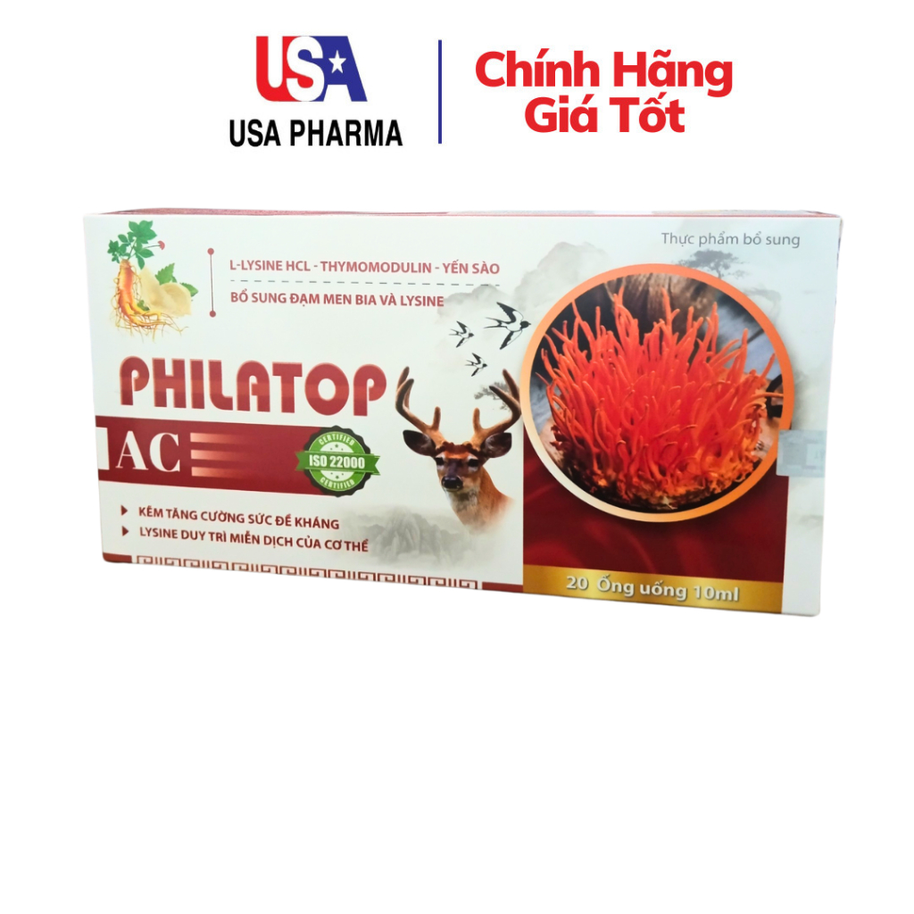 Siro PHILATOP Giúp duy trì hệ miễn dịch, tăng cường sức đề kháng - Hộp ...