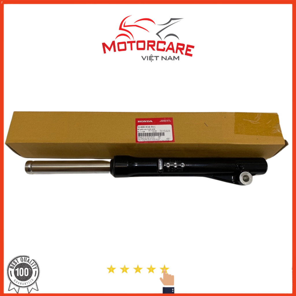Bộ giảm xóc trước bên phải Vision mới màu Đen (51400-K16-911) | Shopee ...