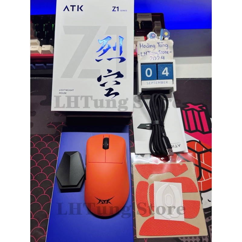 [SẴN GIAO NGAY] Chuột không dây ATK Blazing Sky Z1 Ultra | Z1 Promax | PAW3950 | 8K Polling Rate ...