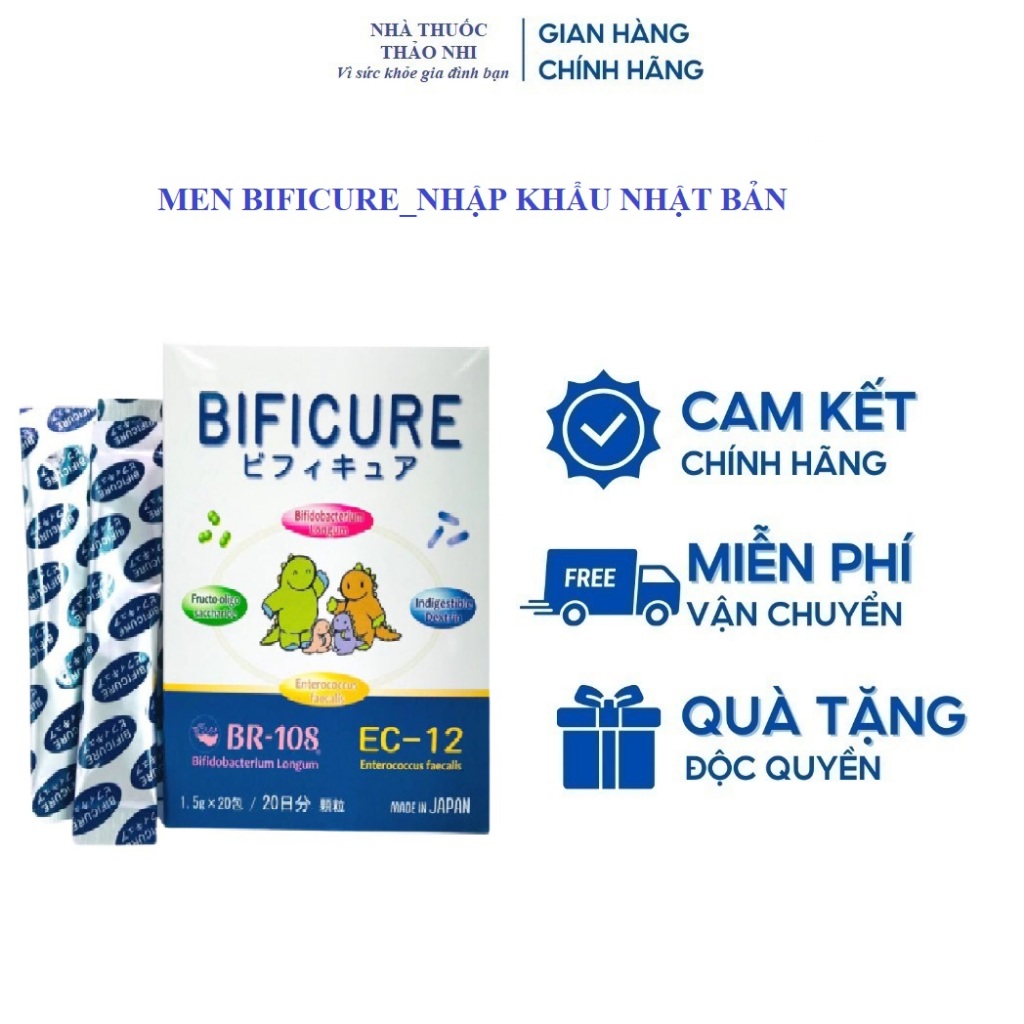 Men Vi Sinh Bificure - Bổ Sung Lợi Khuẩn, Giúp Tiêu Hoá Tốt, Ngăn Đầy ...