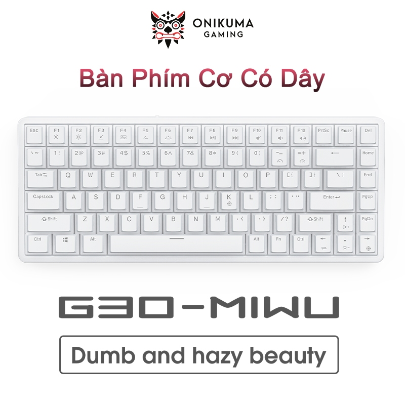 Bàn Phím Cơ Gaming Có Dây Onikuma G30 Có Đèn RGB | Shopee Việt Nam