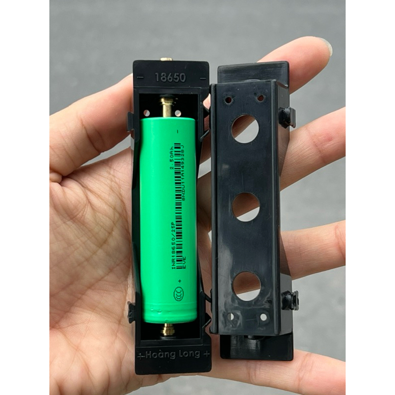 Khay pin 18650 VIP ( khay đơn) màu đen | Shopee Việt Nam