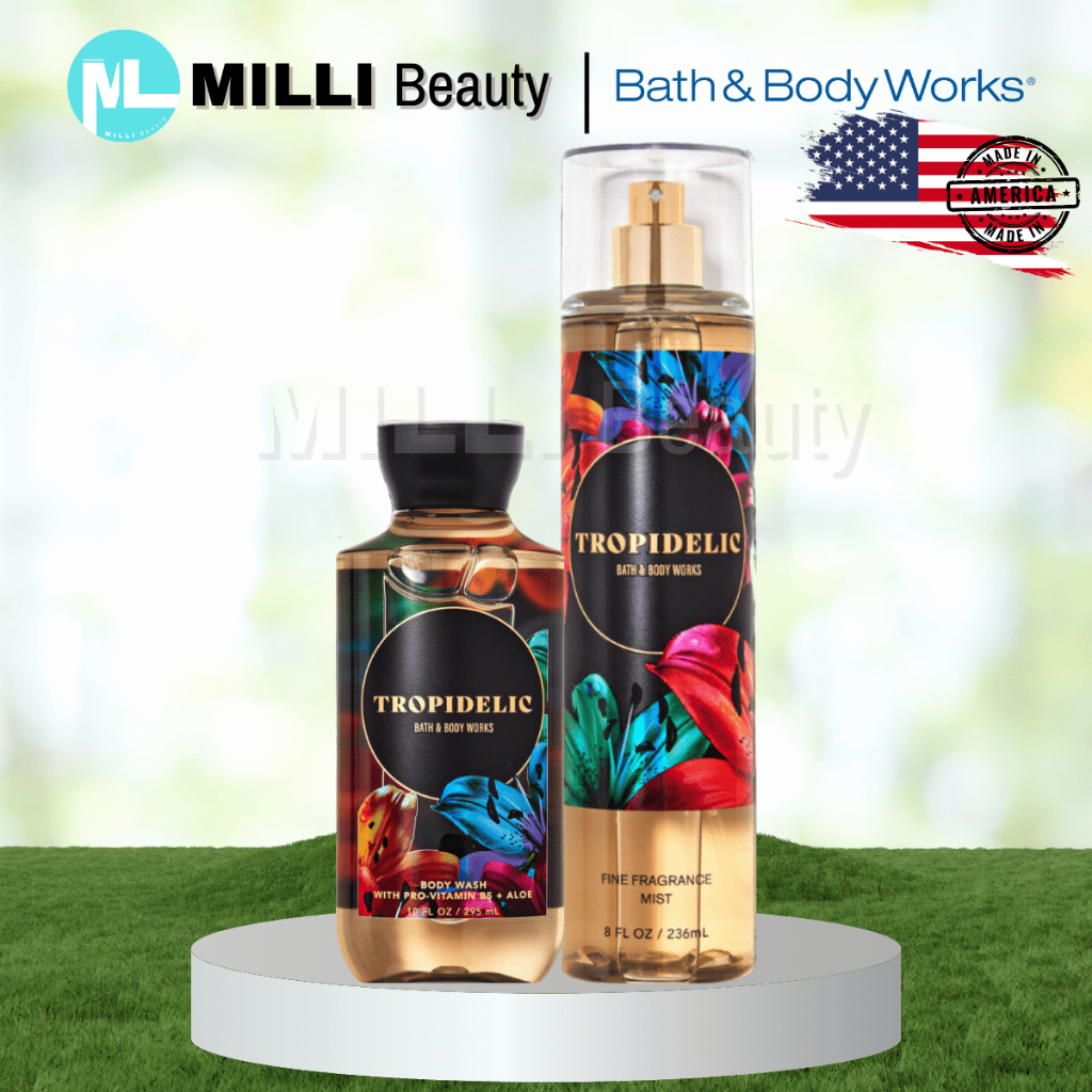 Tropidelic Body Mist - Body Wash | Xịt thơm toàn thân - Sữa tắm Bath ...