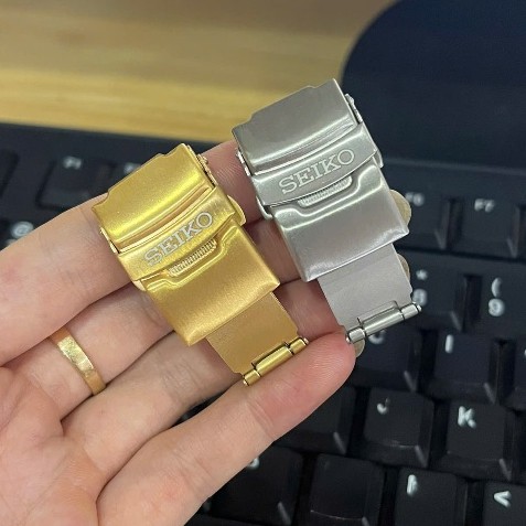 Khoá SEIKO CASIO ORIENT - Khoá Bấm Đôi Thay Thế Cho Dây Đồng Hồ Inox ...