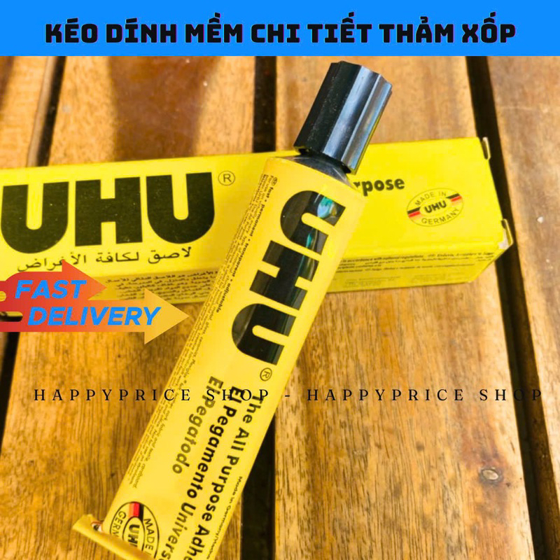 Keo dán thảm xốp ghép mềm DUMBO MAT UHU 35ml DIY thủ công | Shopee Việt Nam