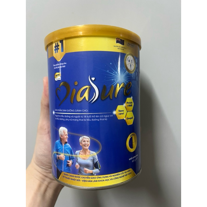 SỮA NON CHO NGƯỜI TIỂU ĐƯỜNG DIASURE 400GRAM [EXP T2/2025] | Shopee ...