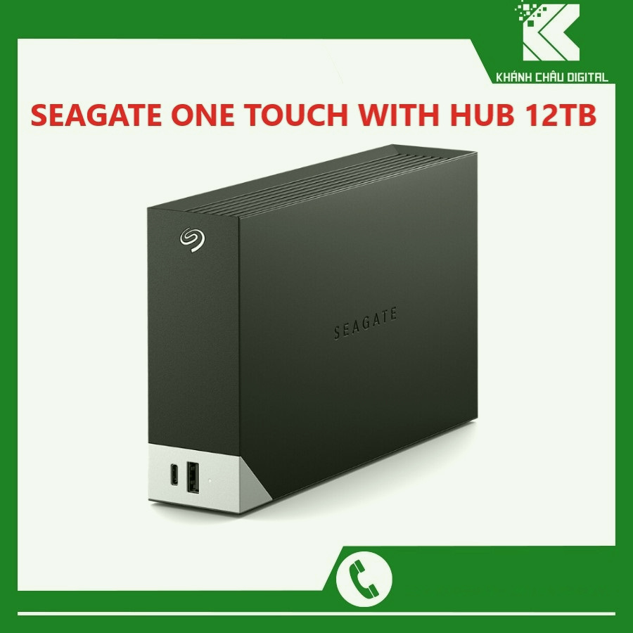 Ổ Cứng Di Động HDD Seagate One Touch Desktop Hub 12TB 3.5 inch | Shopee ...