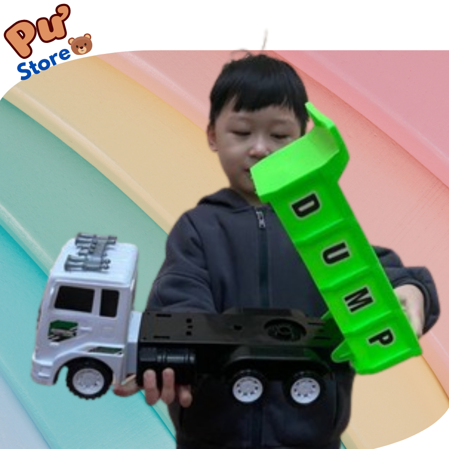 Đồ chơi xe ben xe DUMB xe chở vật liệu xây dựng dành cho các bé vui ...