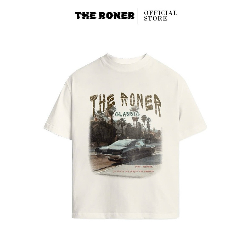 Áo thun OVERSIZE "Roader" THE RONER 100% Cotton Local Brand Unisex | Shopee Việt Nam
