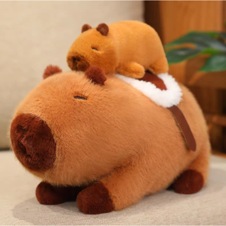 GẤU BÔNG Chuột Capybara Mẹ Con [có Dây Cót ]nhiều size Thú Bông Thú ...