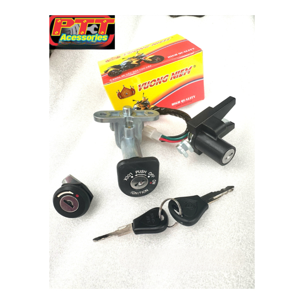 BỘ Ổ KHOÁ XE MAX 2 ( XE NHẬT ) | Shopee Việt Nam