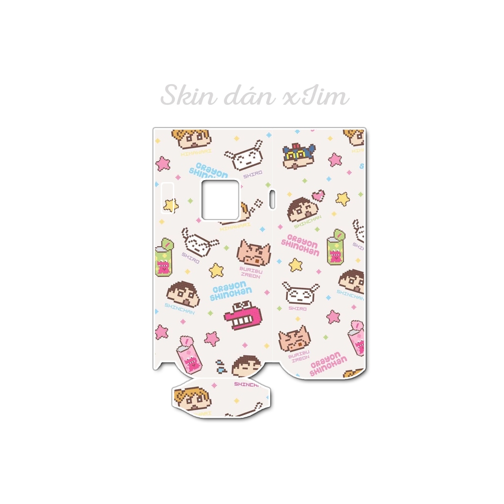 Sticker In Hinh Shin cute Pro Chống xước | Shopee Việt Nam