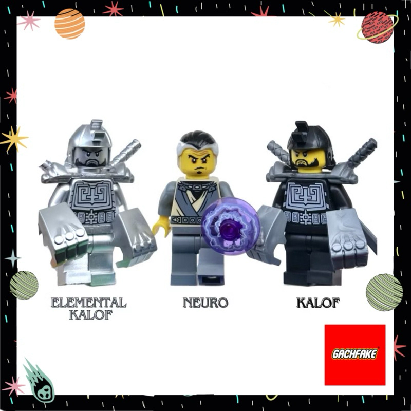 [Sẵn hàng] Đồ chơi lắp ráp minifigures Ninjago Kalof và Neuro - Mô hình ...