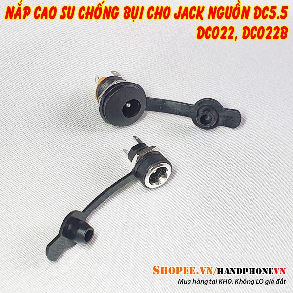 Nắp Cao Su Chống Bụi cho Jack, Ổ Cắm Nguồn DC Cái DC022, DC022B (DC 5.5 ...