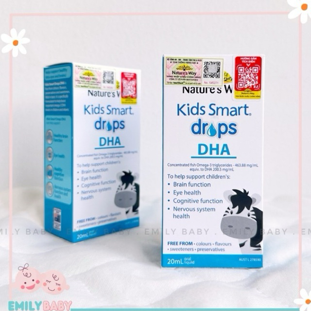 Nature's Way Kids Smart Drop DHA 20ml | Shopee Việt Nam
