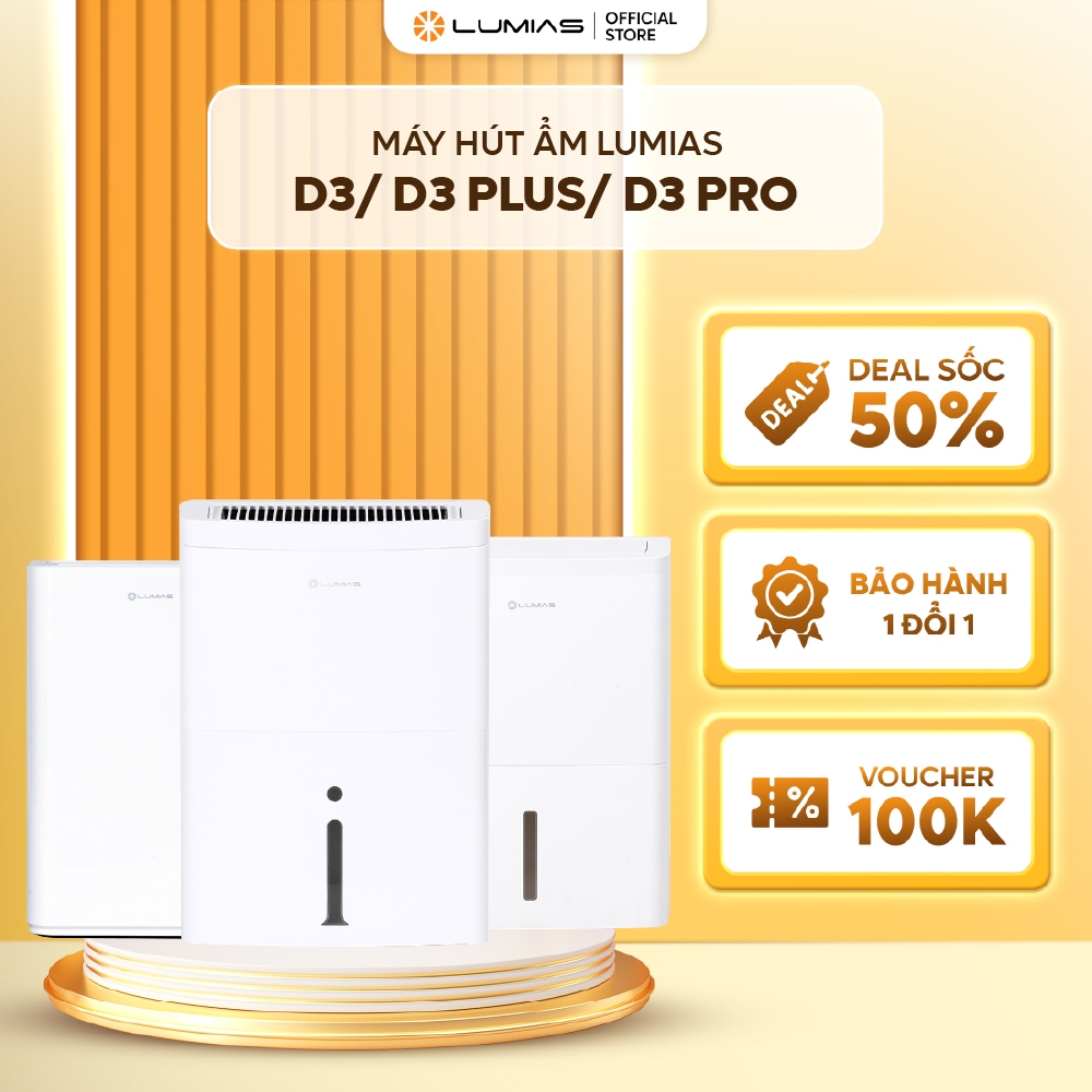 Máy hút ẩm thông minh Lumias NWT D3 Lite/ D3 Pro / D3T Pro- Chính Hãng | Shopee Việt Nam