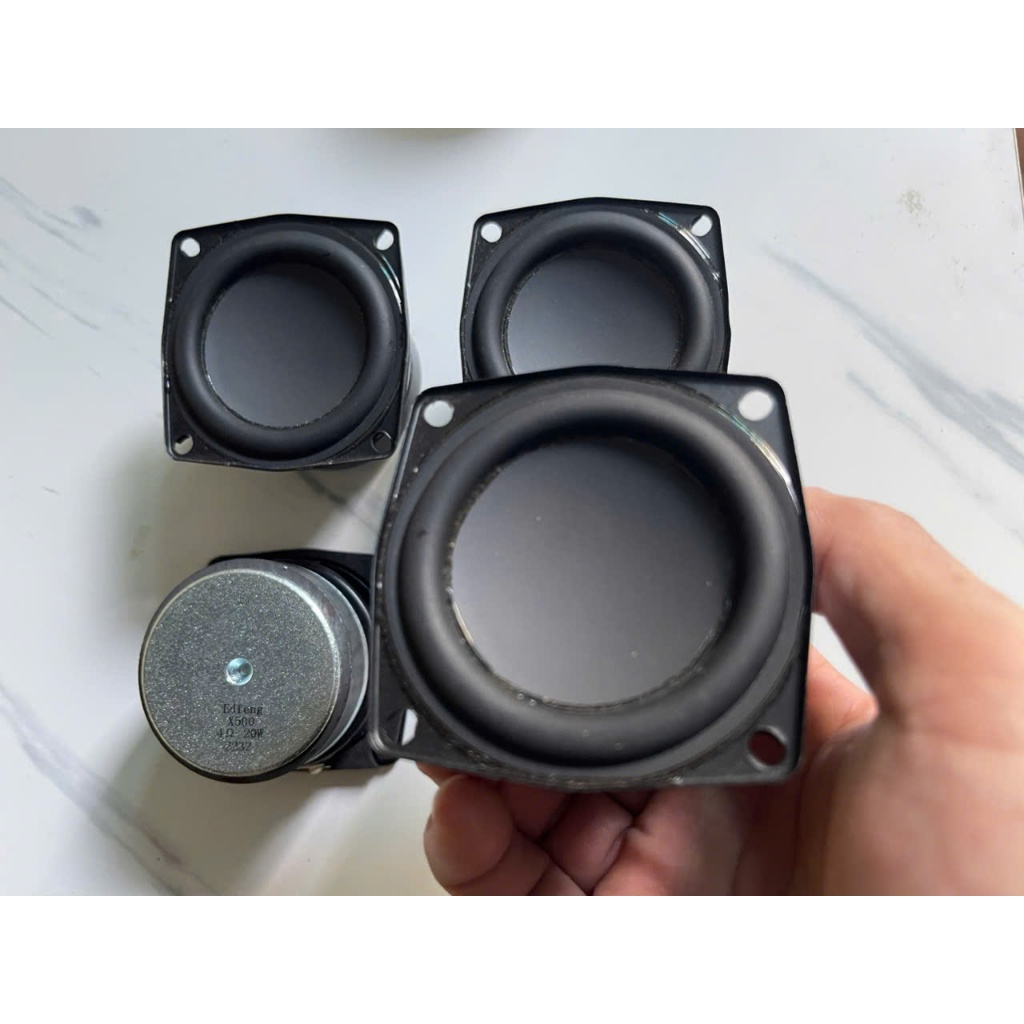 Loa mid bass 2.5 inch 4ohm 20w toàn vành 6.5cm từ 5.5cm - ghép loa blutooth cực hay | Shopee ...
