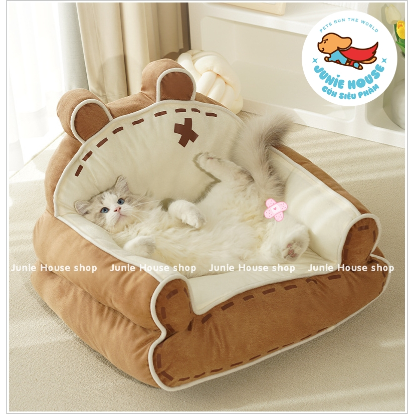 [SẴN] Nệm salon nhồi bông sofa êm ái đứng form cho chó mèo | Shopee ...