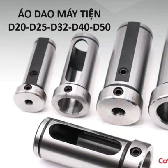 Áo dao trụ D20/D25/D32/D40 lắp chuôi côn MT1/MT2/MT3/MT4, lắp máy phay máy tiện | Shopee Việt Nam