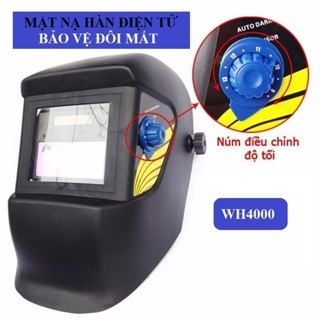 Mặt nạ hàn điện tử WH4000/4001 Mũ hàn tự động AL4518 Kw200 GS4501 Kính ...