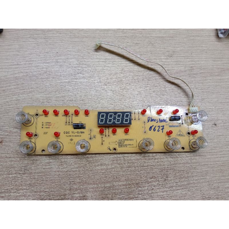 mạch điều khiển hiển thị bếp từ Bluestone ICB 6627 tháo bếp còn đẹp ...