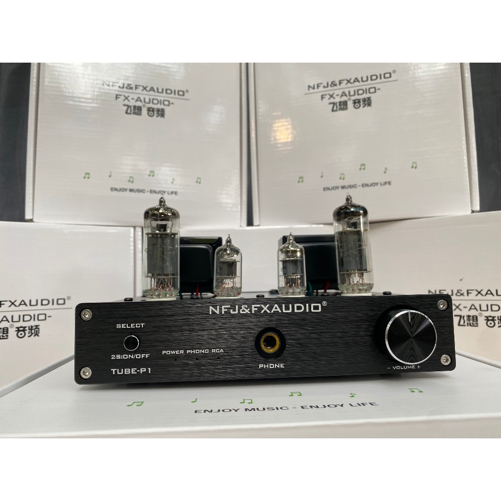 [Chính hãng] [Ảnh thật] Ampli Đèn FX-AUDIO TUBE P1 Phono MM Input /Công ...