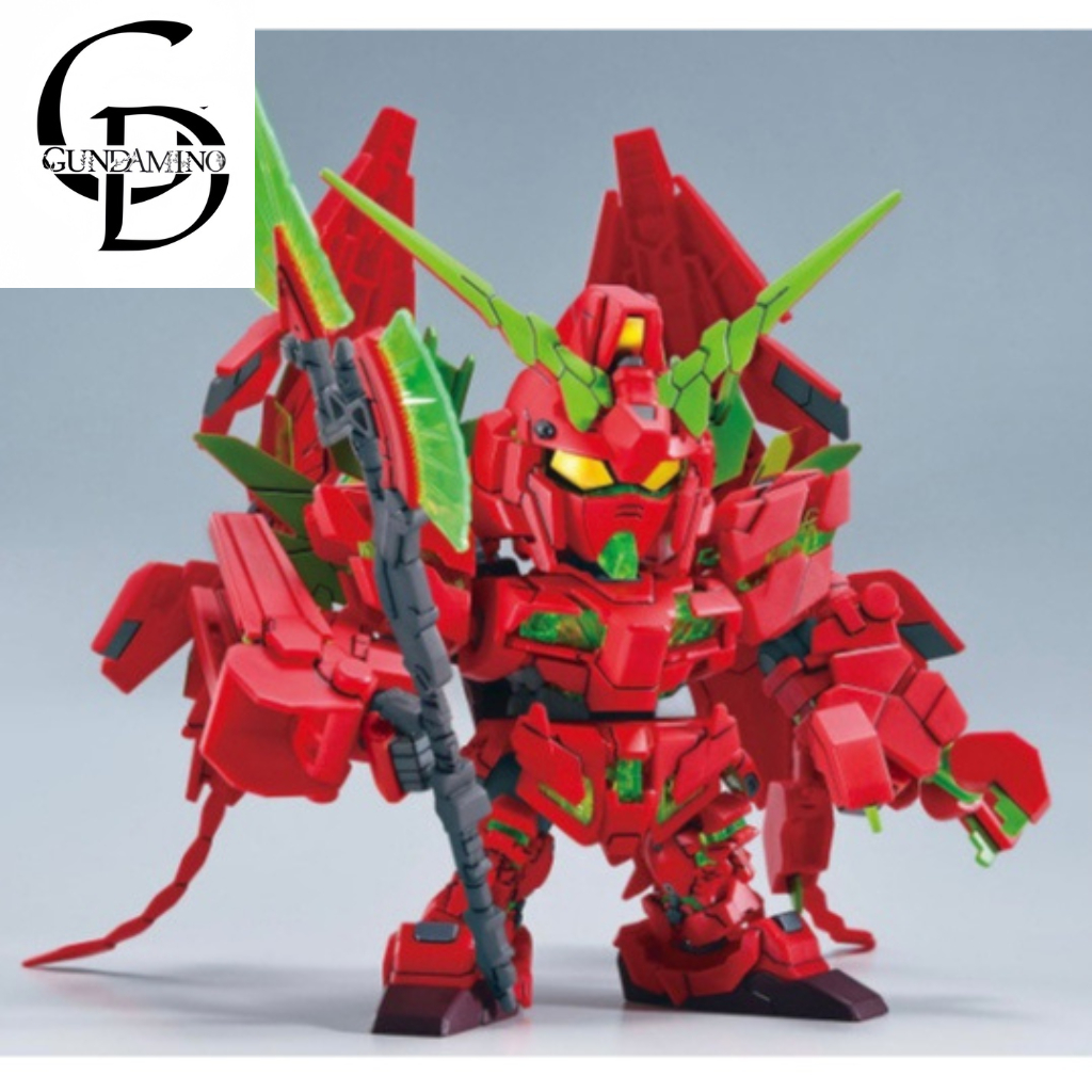 Mô Hình Lắp Ráp GD SD Unicorn Perfectibility Red ( Tặng Base Và Decan ...