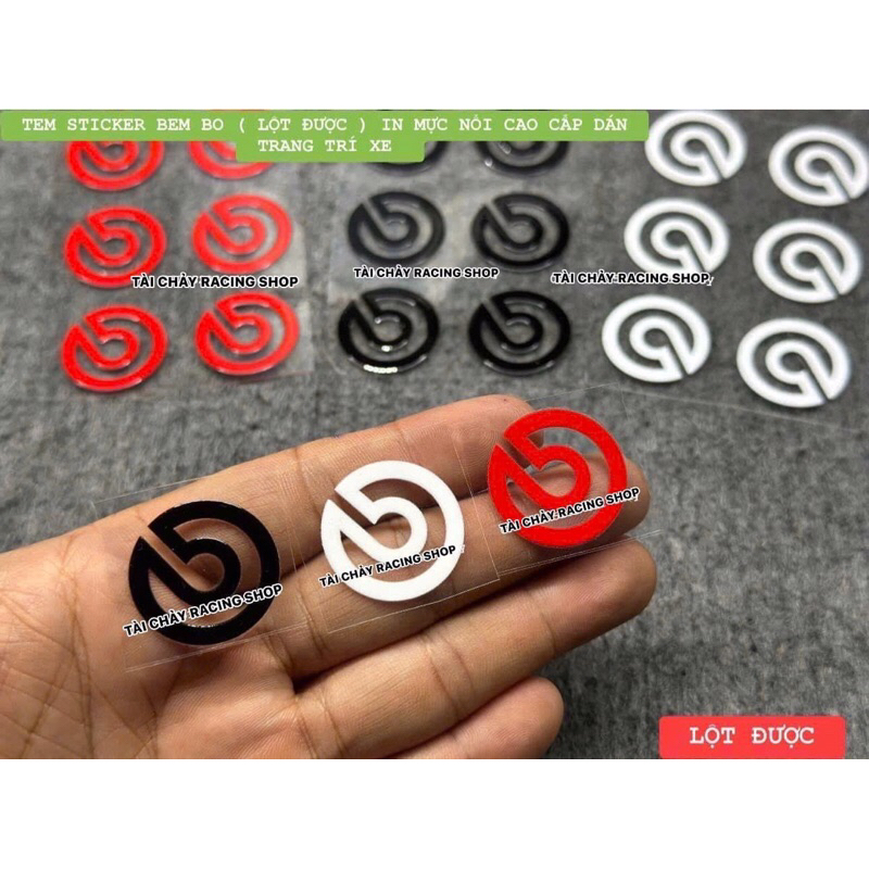 [ 1 TEM ] TEM STICKER BEM BO ( LỘT ĐƯỢC ) IN MỰC NỔI CAO CẤP DÁN TRANG ...