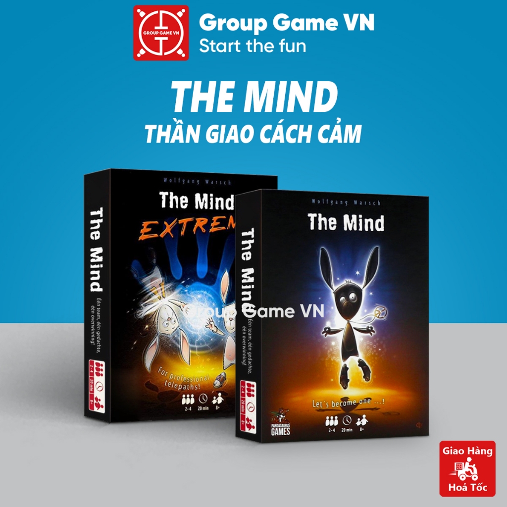 Bộ bài Thần Giao Cách Cảm The Mind, Boardgame thú vị phiên bản Tiếng Anh | Shopee Việt Nam