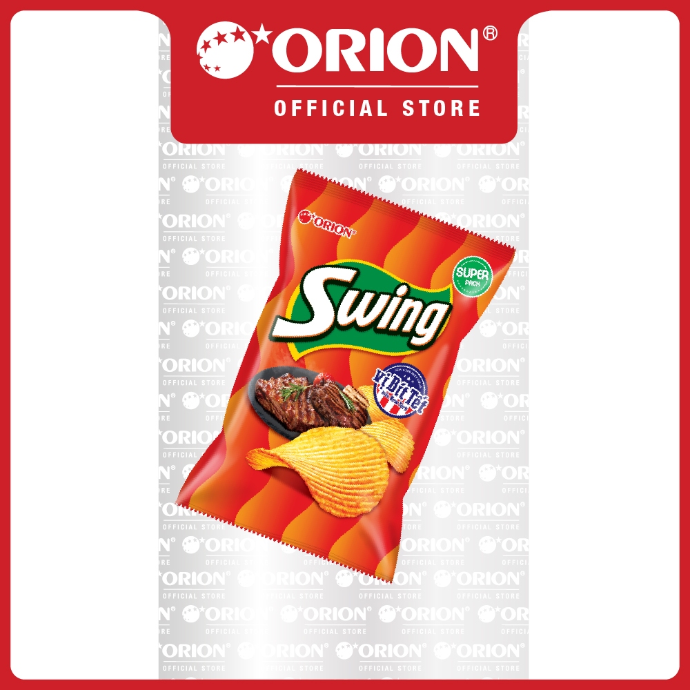 Bánh Snack ORION Khoai Tây Swing vị Bíttết Kiểu New York 60G | Shopee ...