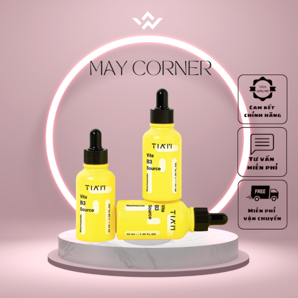 Serum Tiam Vita B3 Source 40ml Hàn Quốc dưỡng trắng, giảm thâm, phục ...