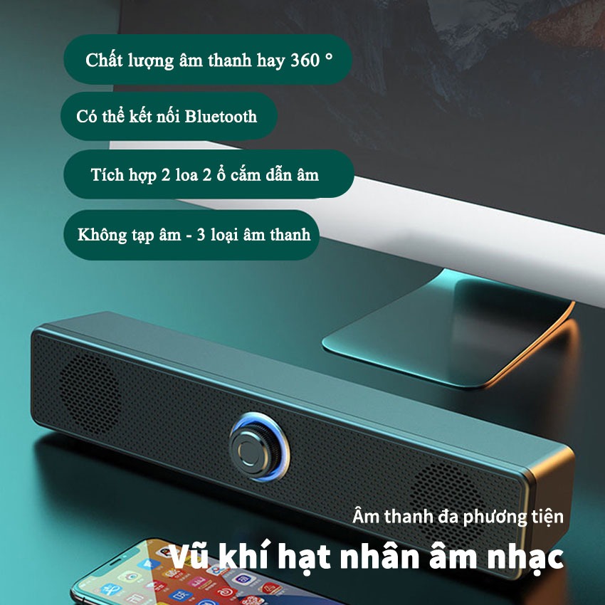 Loa bluetooth BATRM Loa máy tính để bàn Leerfei E-350T âm thanh chân ...
