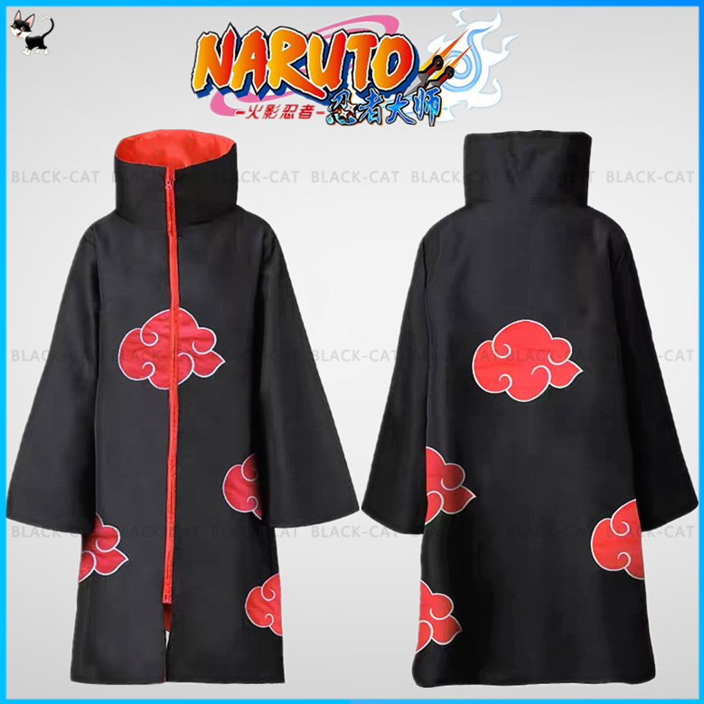 Áo Choàng Hóa Trang Nhân Vật Akatsuki itachi Chất Lượng Cao | Shopee ...