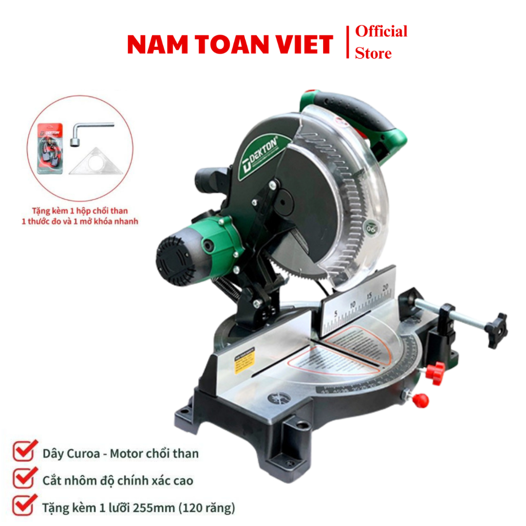 Máy Cắt Nhôm DEKTON DK CN 25501Plus _ Công Suất 1900W / Đường Kính 255mm | Shopee Việt Nam