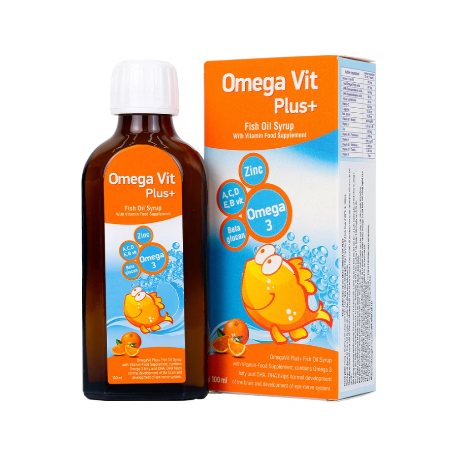 Omega Vit Plus_Nhập Khẩu Châu Âu_Bổ sung Omega 3, Vitamin và Khoáng ...