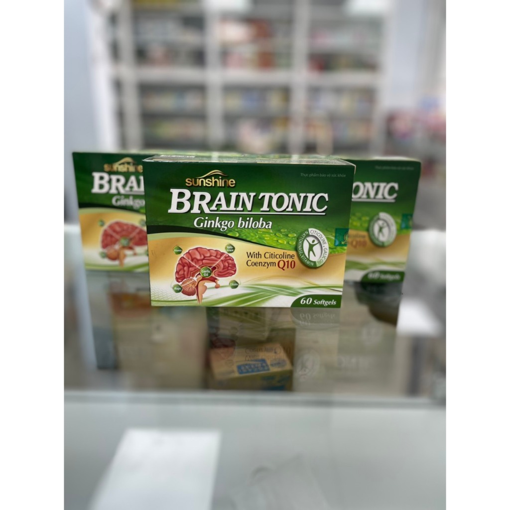 Sunshine Brain tonic Ginko biloba– Hỗ trợ tăng cường tuần hoàn não ...