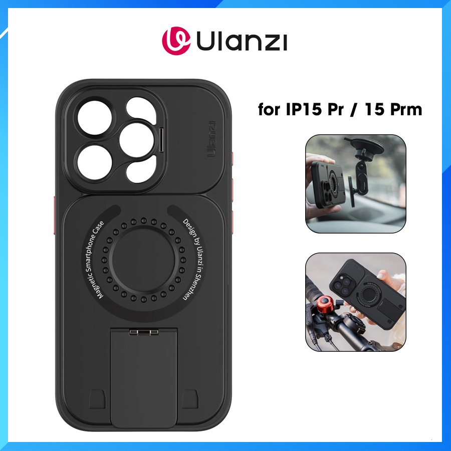 ULANZI O-LOCK - Ốp Lưng Gắn Phụ Kiện Dành Cho IP 15 Pro / 15 Prm ...