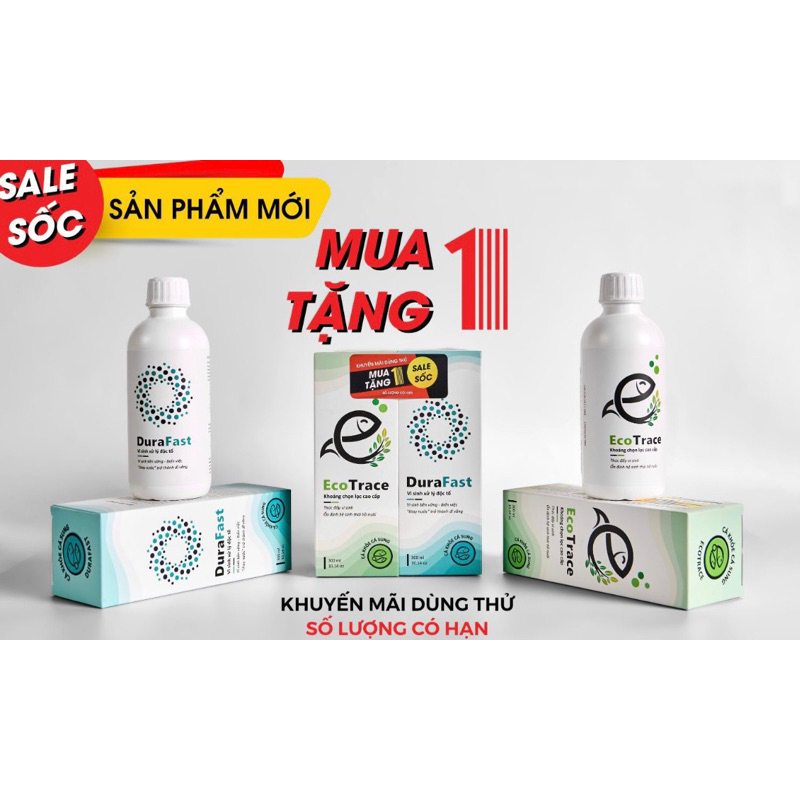 Vi sinh DuraFast/EcoTrace giúp trong nước cao cấp | Shopee Việt Nam