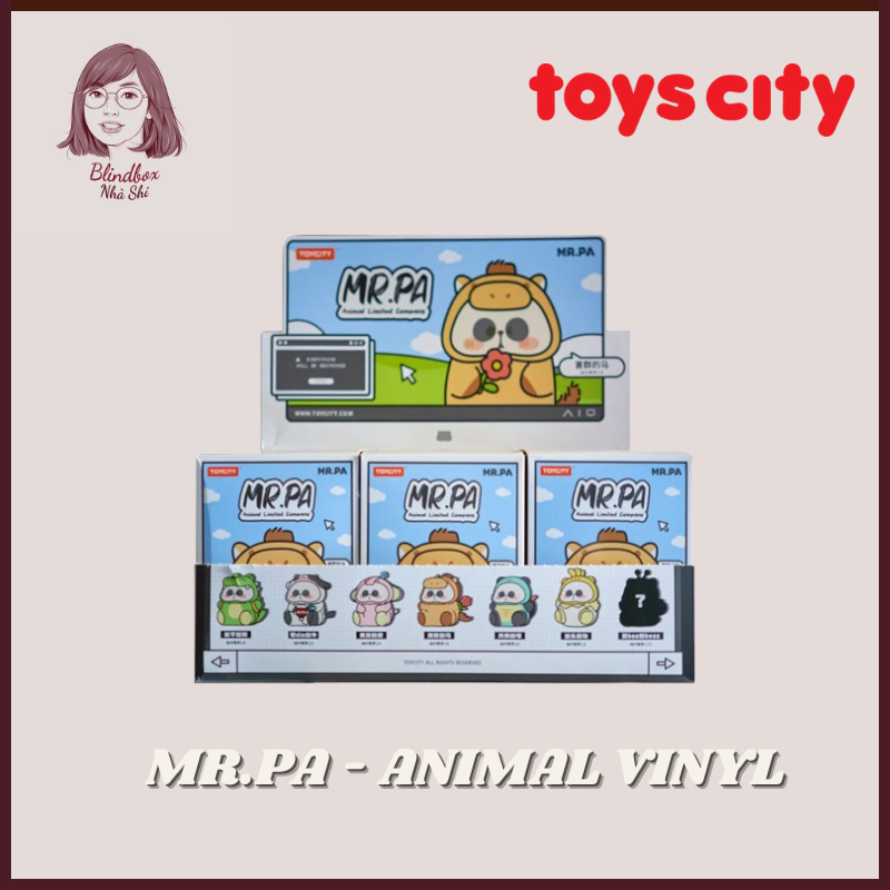 [CHÍNH HÃNG] MR.PA - ANIMAL LIMITED COMPANY TOYCITY BLINDBOX | Shopee ...