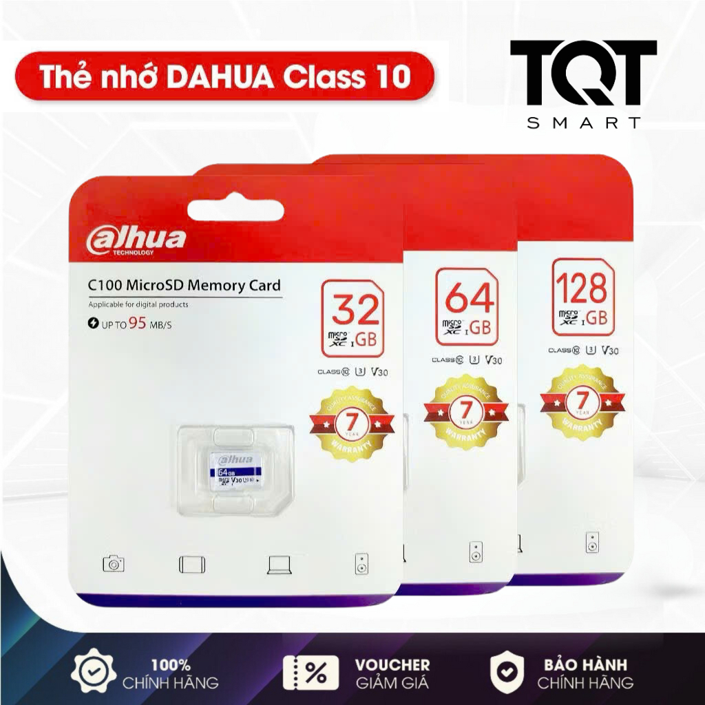 Thẻ Nhớ Micro SD DAHUA 128GB | 64GB | 32GB Tốc Độ Đọc 95MB/S Chính Hãng ...