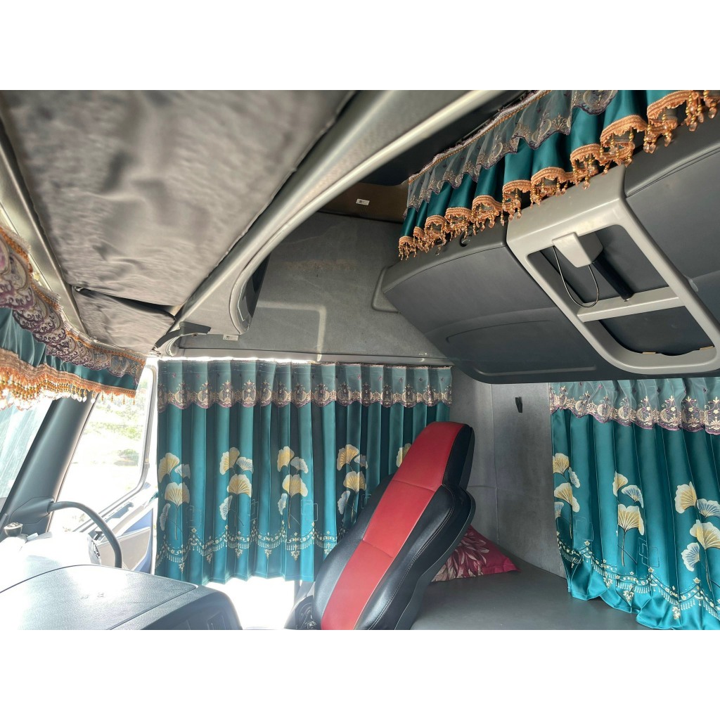 Bộ Rèm xe tải cho hãng xe Howo , Chenglong cao cấp. bộ rèm lửng đầy đủ ...