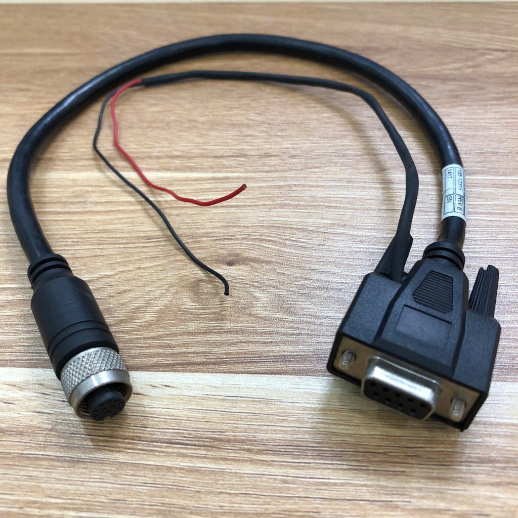 Cáp Camera COGNEX CCBL-05-01 185-1231R M12 12 Pin Female to DB9 RS232 9 ...