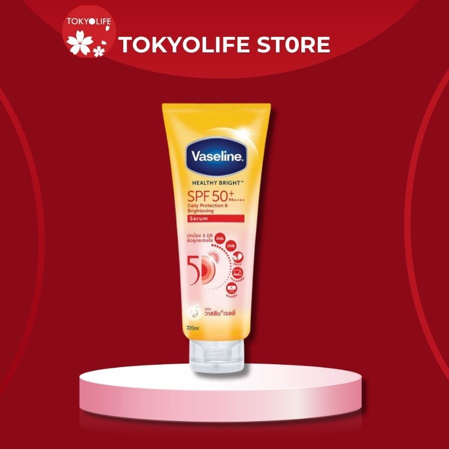 [ DATE 2027] Kem chống nắng Body Vaseline 50x bảo vệ da với SPF 50+ PA+++ 300ml, Kcn Vaseline ...