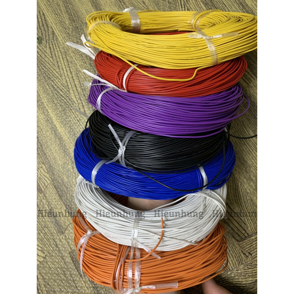 ( SIÊU RẺ ) DÂY ĐIỆN NHẬT MỀM 0.2mm2 (CUỘN 100M) | Shopee Việt Nam