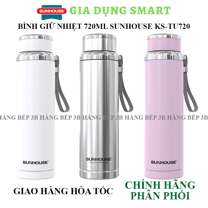Bình giữ nhiệt 720ml Sunhouse KS-TU720 giữ nhiệt đến 6 tiếng - Hàng ...