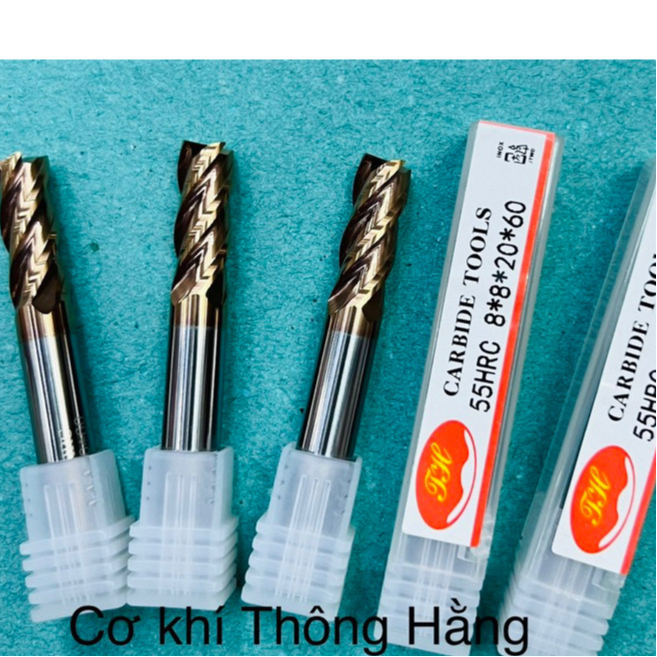 Phay ngón hợp kim D1-D8-4Me dành cho thép, thép cứng, inox trước nhiệt (≤55 HRC) | Shopee Việt Nam