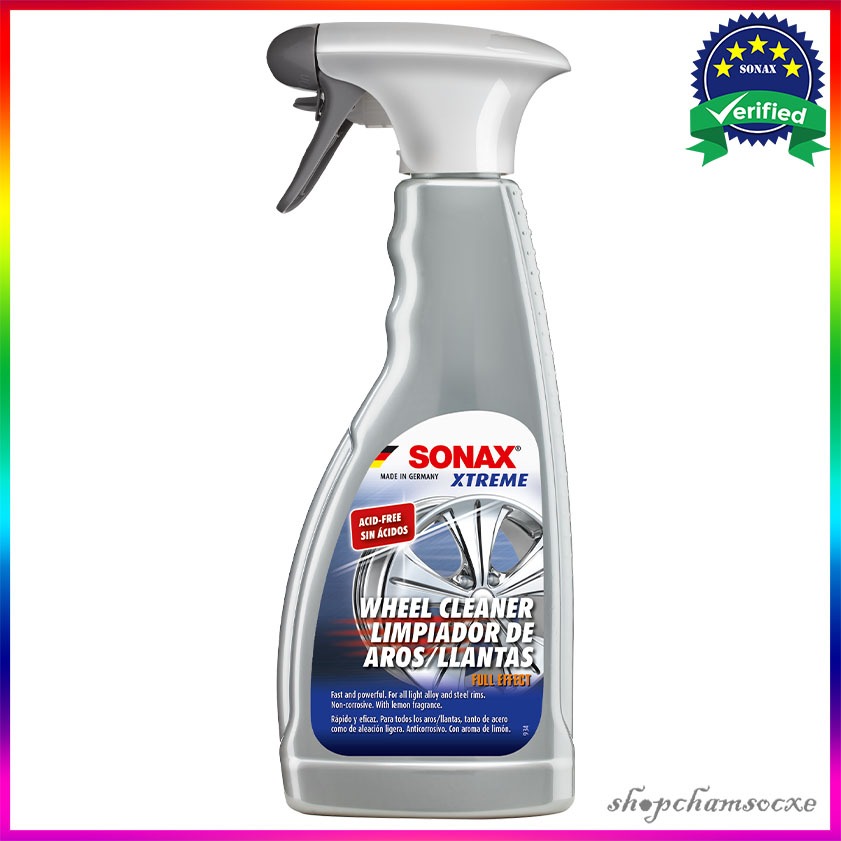Nước rửa lazang ô tô cao cấp Sonax Xtreme Wheel Cleaner PLUS | Shopee ...